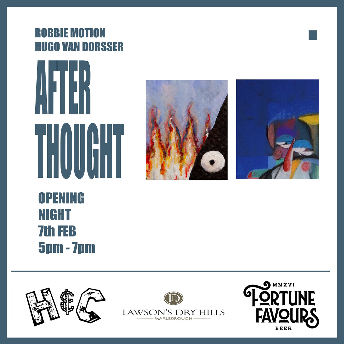 AFTER THOUGHT: Robbie Motion and Hugo Van Dorsser – Wellington Hunters ...