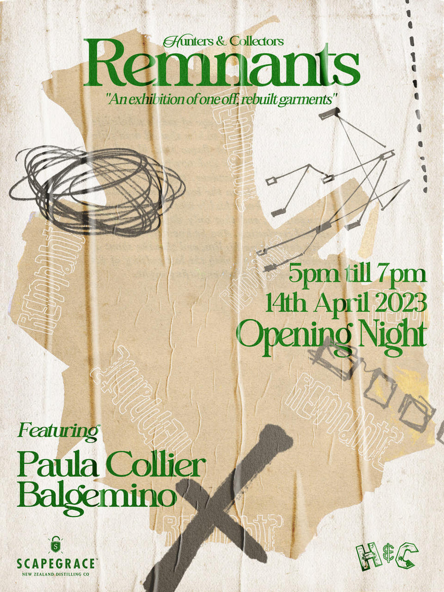 REMNANTS by Paula Collier and Aeron Balgemino – Wellington Hunters and ...