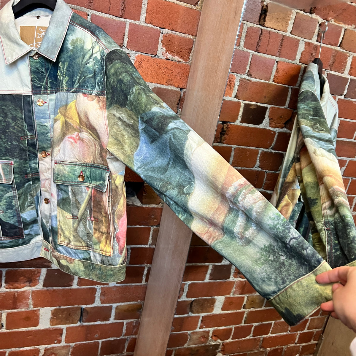 VIVIENNE WESTWOOD Boucher print denim jacket – Wellington Hunters and ...