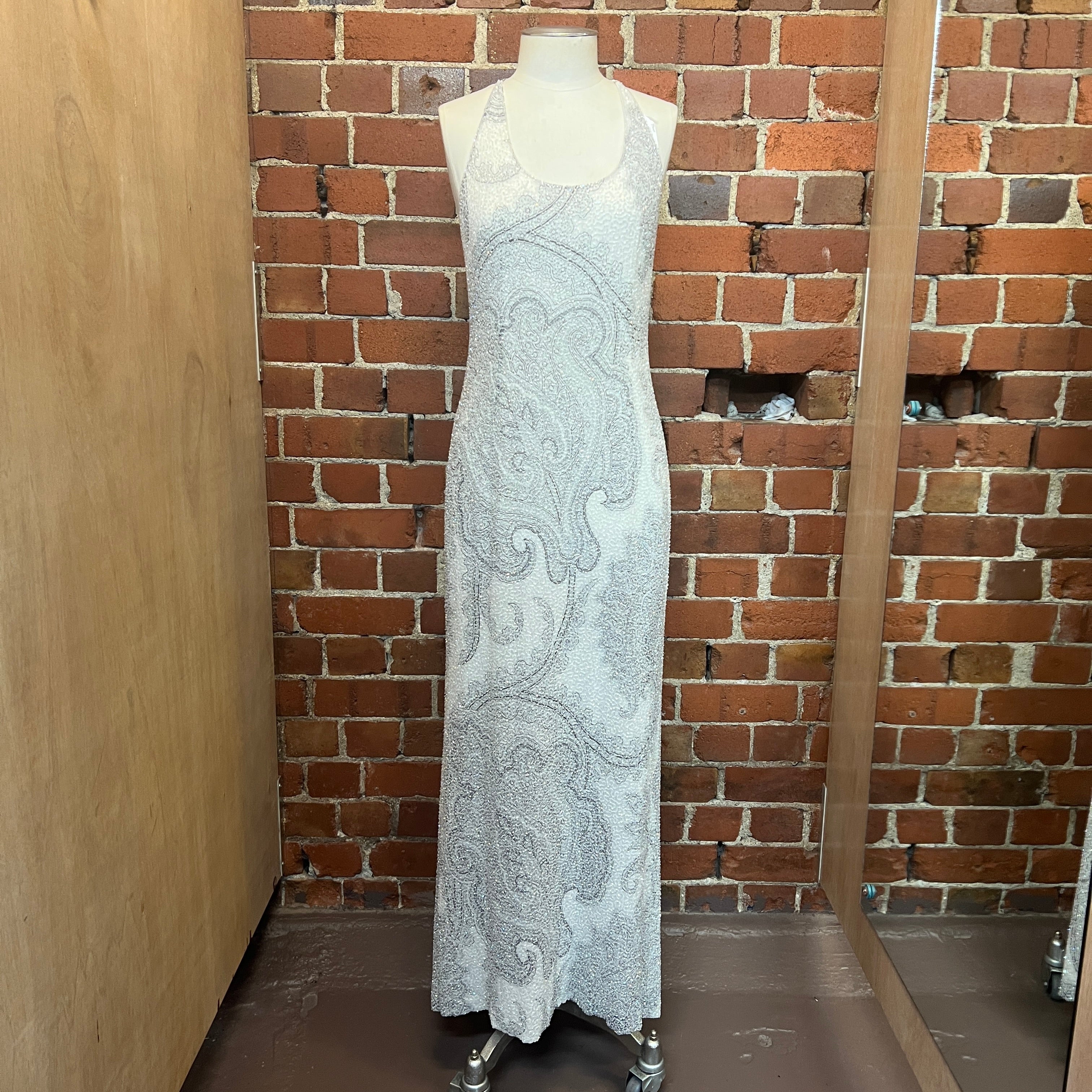 KAY UNGER for Neiman Marcus silk beaded gown – Wellington Hunters and ...