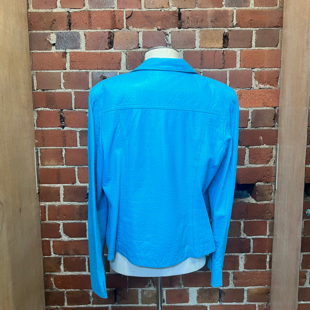 CAROLINE MOORE croc print leather jacket – Wellington Hunters and ...