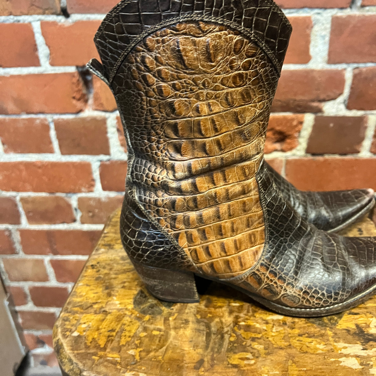 ALLIGATOR skin western boots 39 – Wellington Hunters and Collectors
