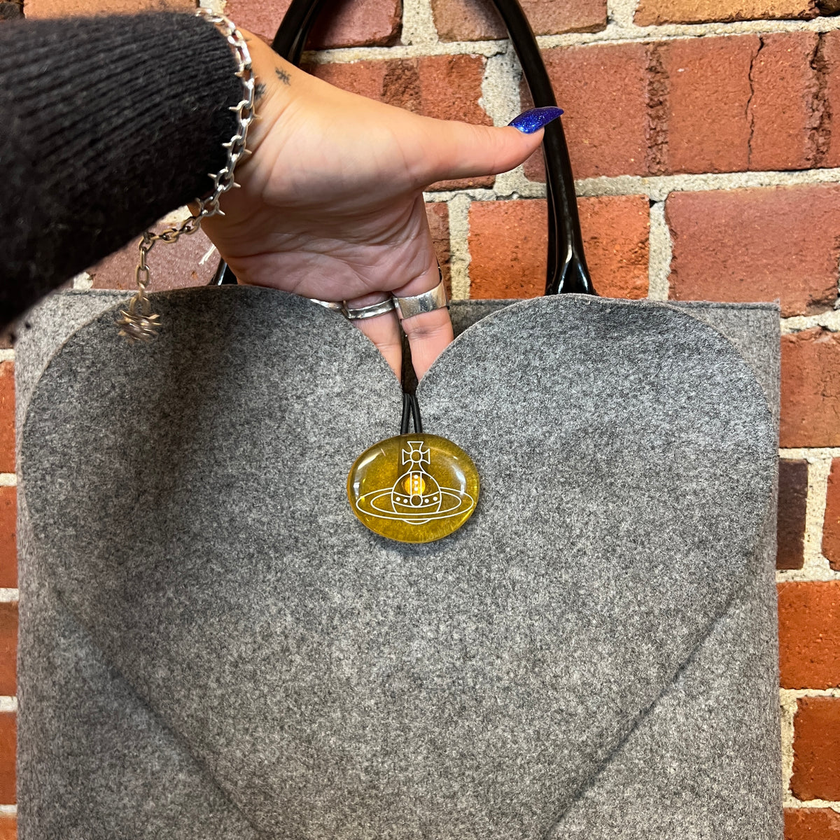 VIVIENNE WESTWOOD big felt bag – Wellington Hunters and Collectors