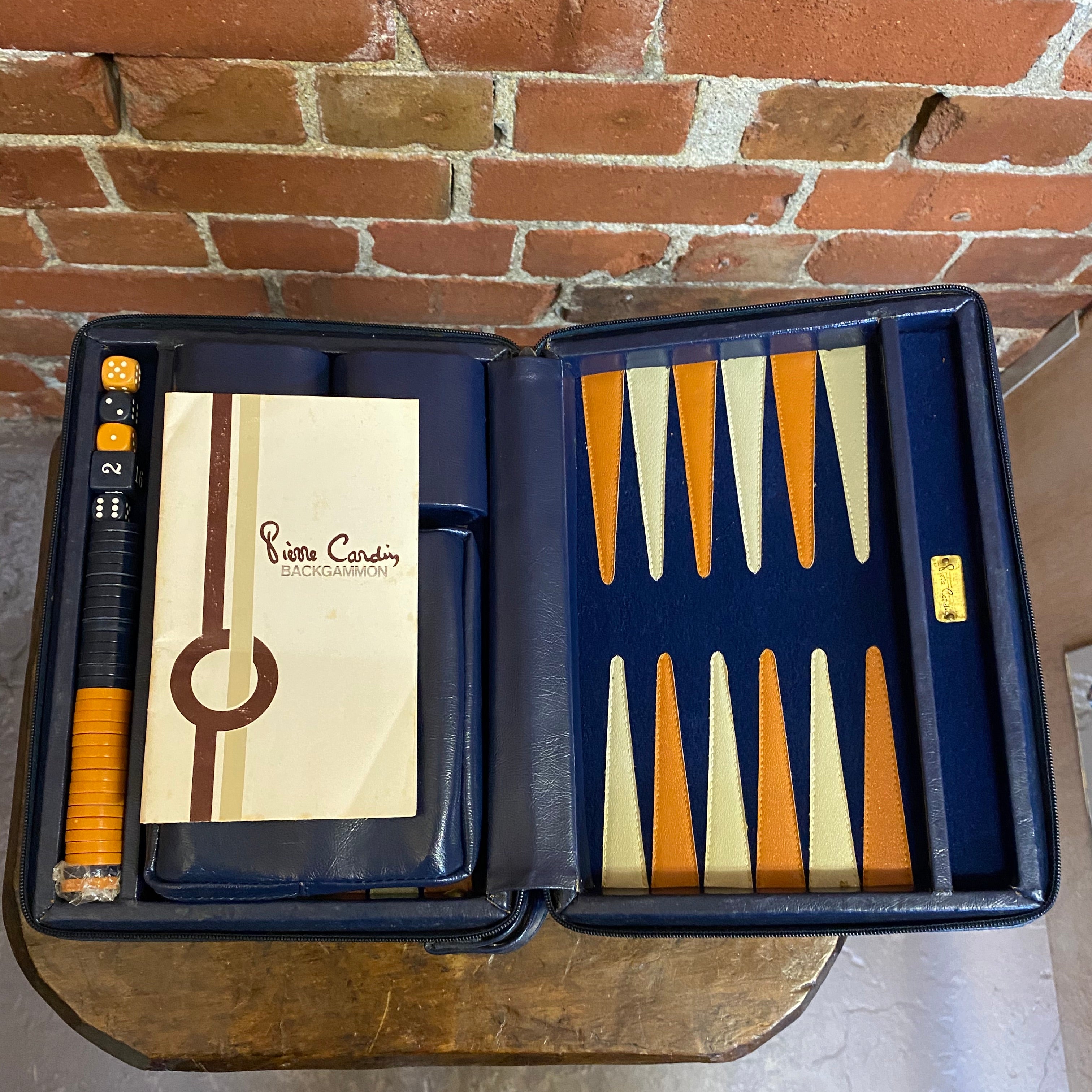 PIERRE CARDIN 1960s travel backgammon set – Wellington Hunters and ...