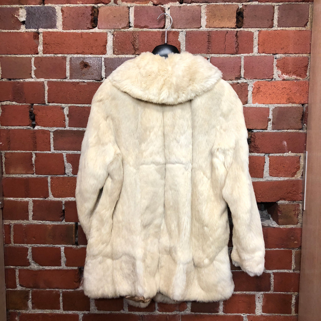 1960s cream rabbit fur coat – Wellington Hunters and Collectors